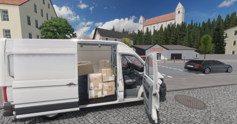 Introducing the MAN TGE panel van - Drive Real Truck Simulator